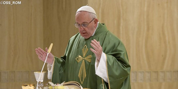 Papa: a fé é a maior herança que podemos deixar