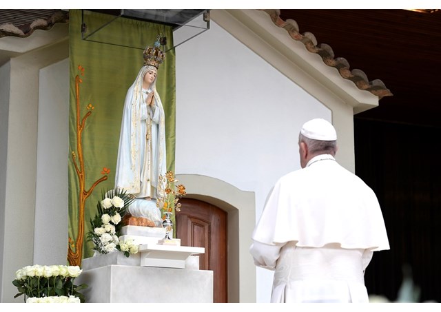 Papa relembra centenário de Nossa Senhora de Fátima
