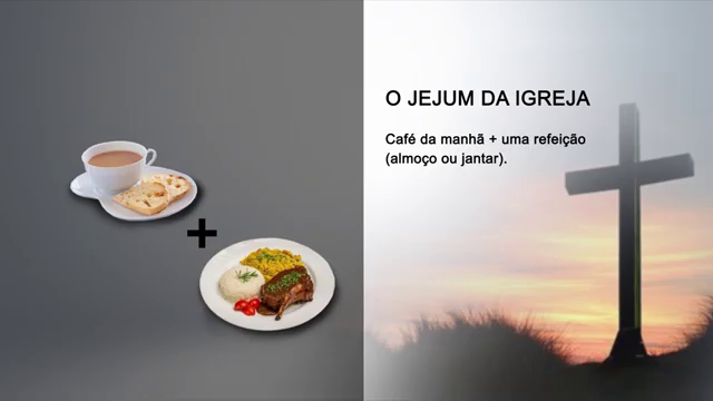 Veja os vários tipos de jejum que são indicados pela Igreja