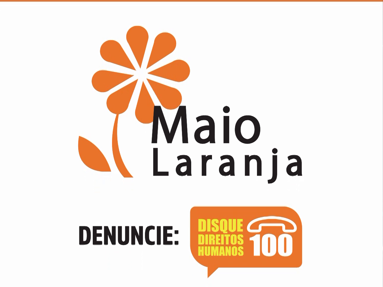 Maio Laranja alerta contra abuso sexual de crianças e adolescentes