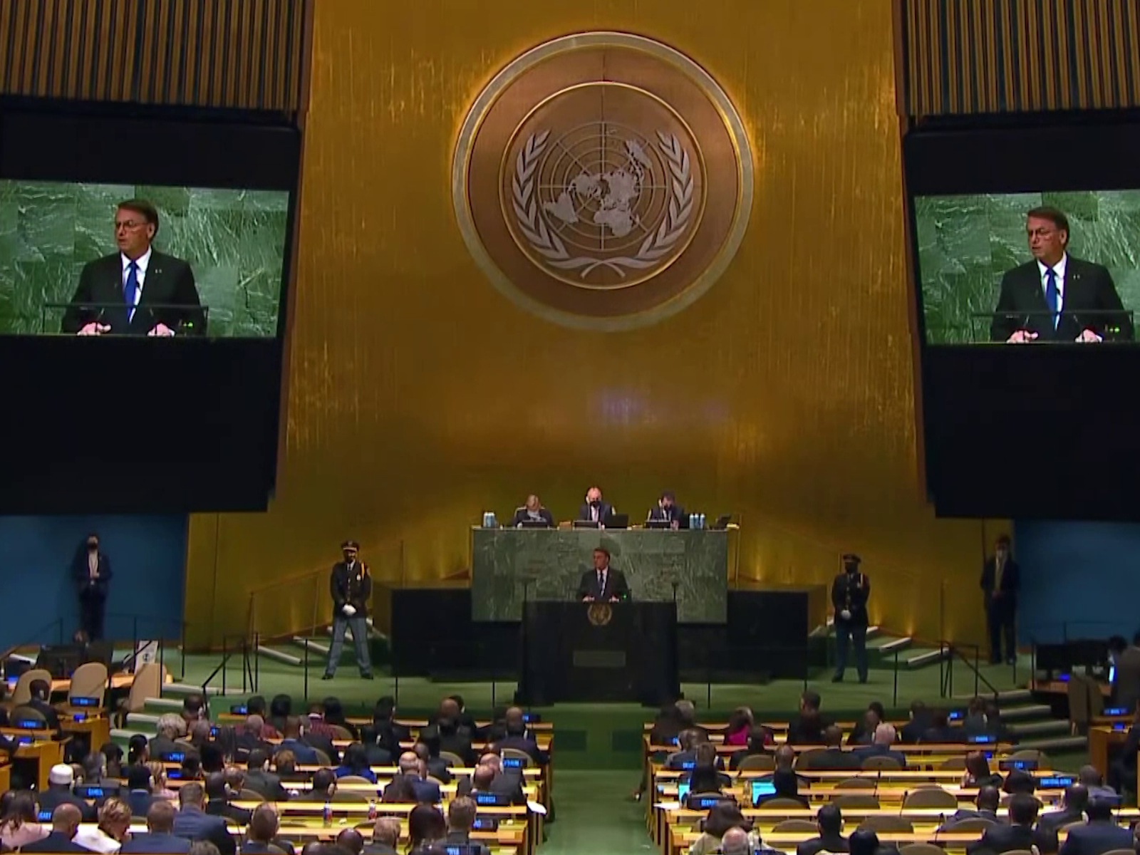 Presidente brasileiro discursa na Assembleia Geral da ONU