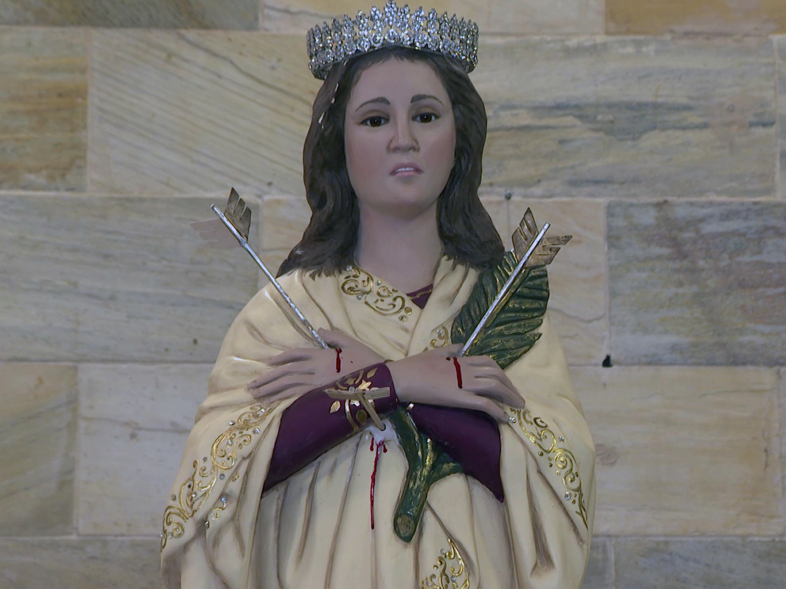 Santa Cristina, Virgem e Mártir, é celebrada pela Igreja