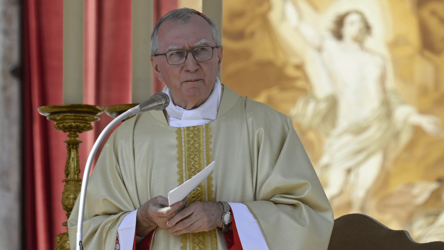 Secretário de Estado do Vaticano, Cardeal Parolin recebe Prêmio pela Paz