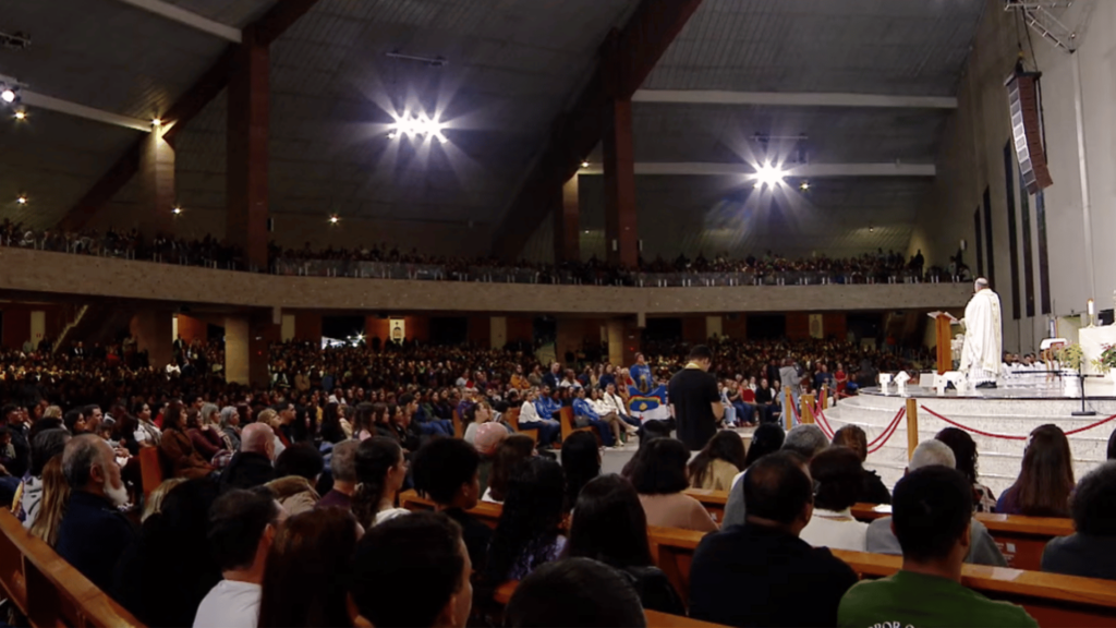 Padre Bruno na abertura do PHN 2025: lutar sempre, desistir jamais