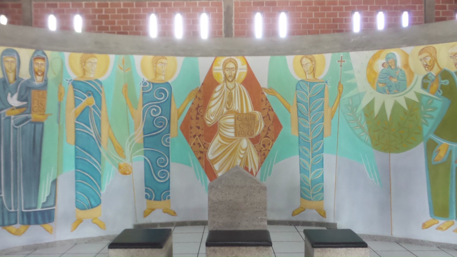 Obras sacras de Cláudio Pastro são restauradas no ES e SP