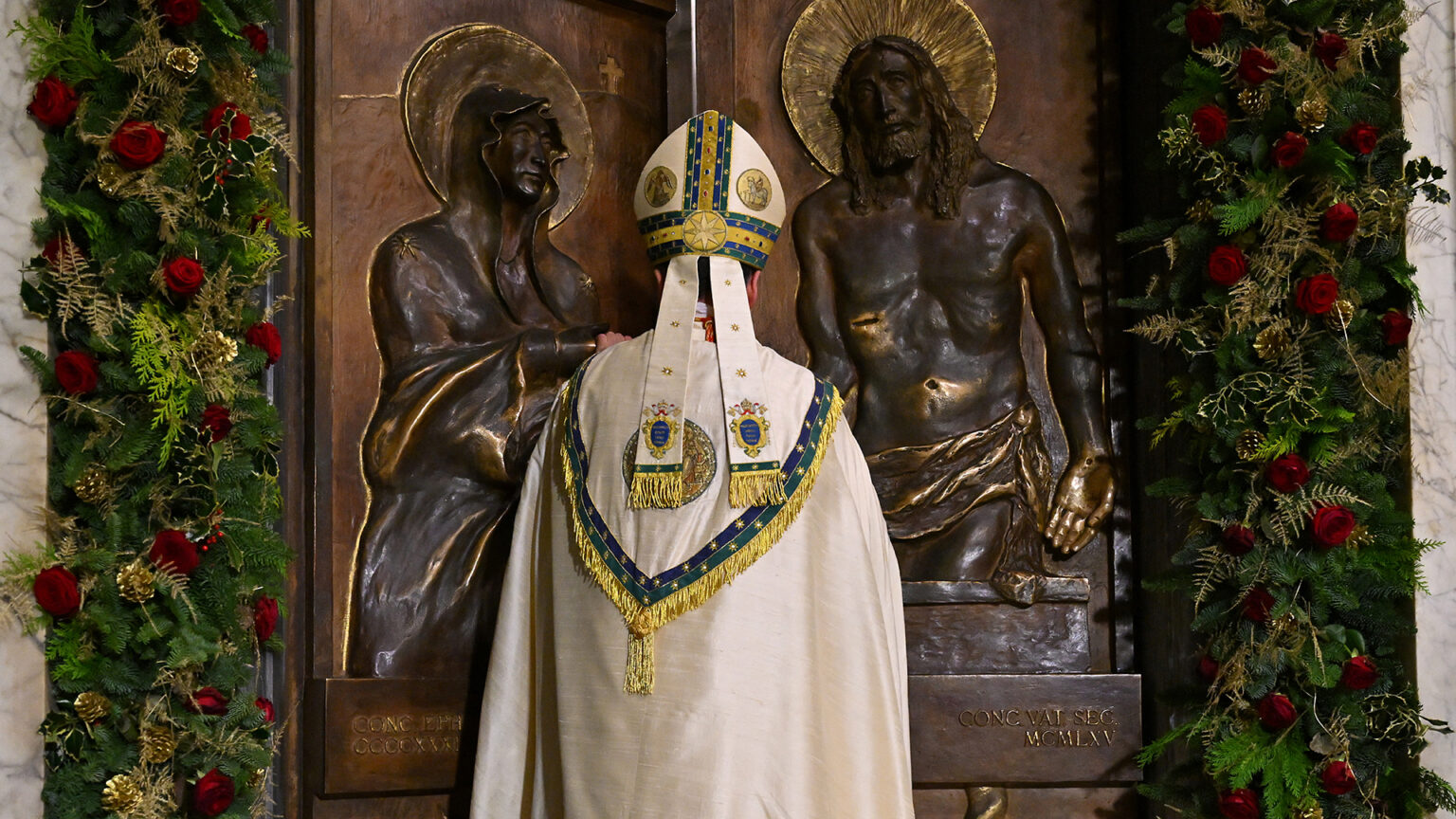 Porta Santa na Basílica de São Paulo Fora dos Muros