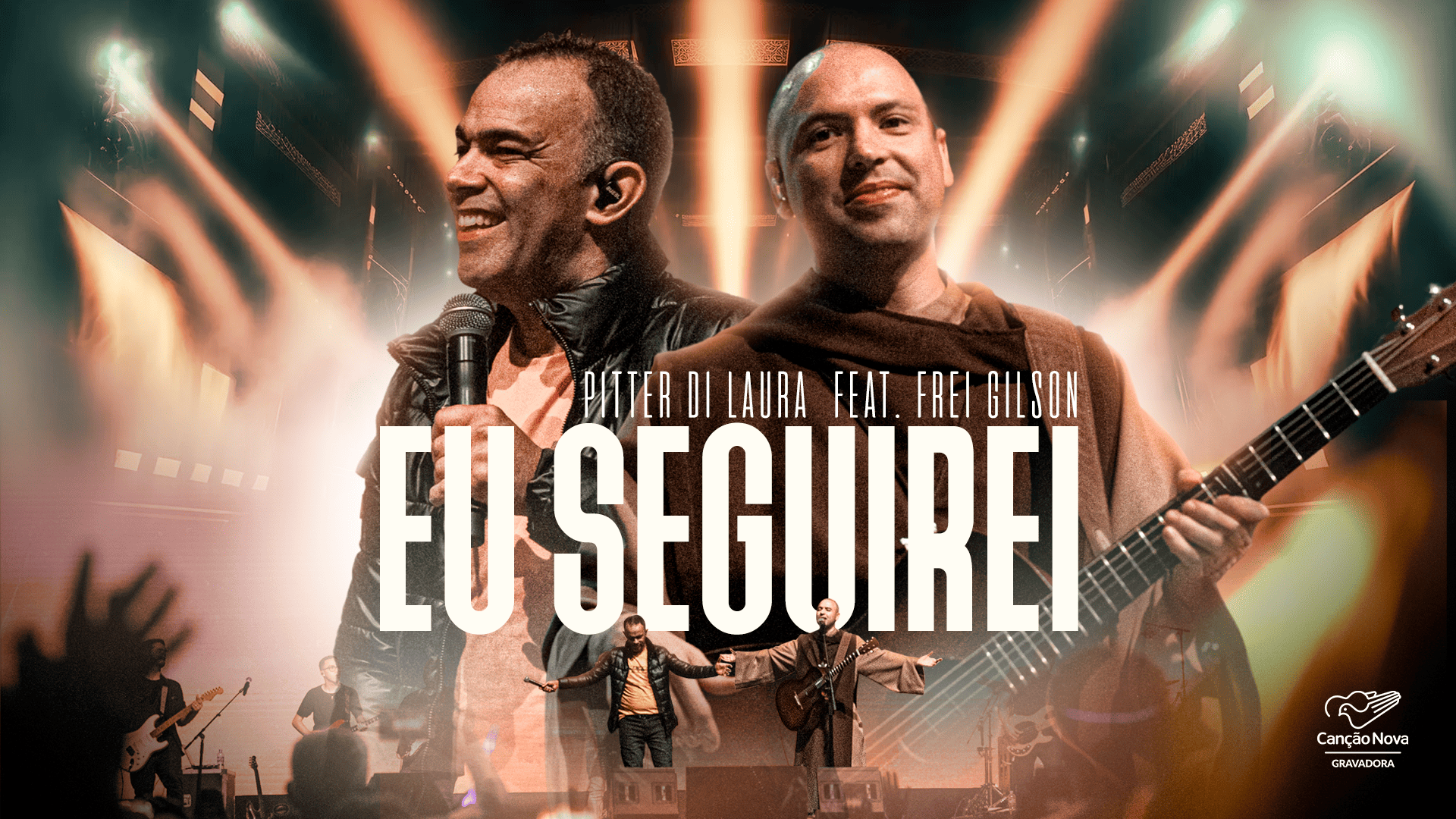 “Eu Seguirei” ganha nova versão ao vivo por Frei Gilson e Pitter Di Laura