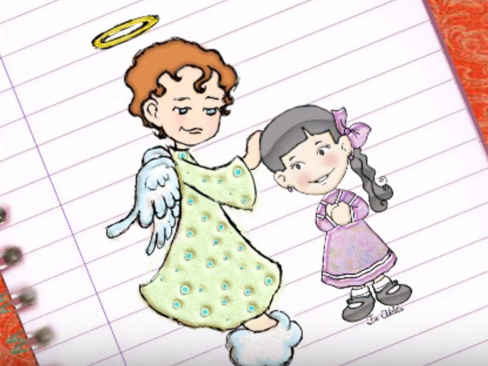 Cecy Cony e seu Anjo da Guarda - Capa do Portal