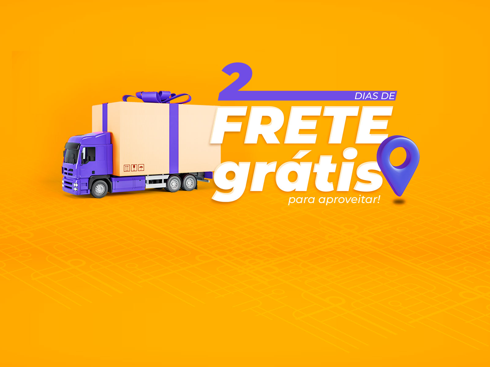 2 dias de FRETE GRÁTIS - Capa do Portal