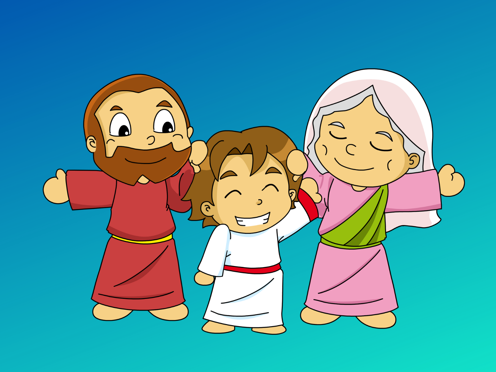 São Joaquim e Santa Ana, avós de Jesus - Capa do Portal