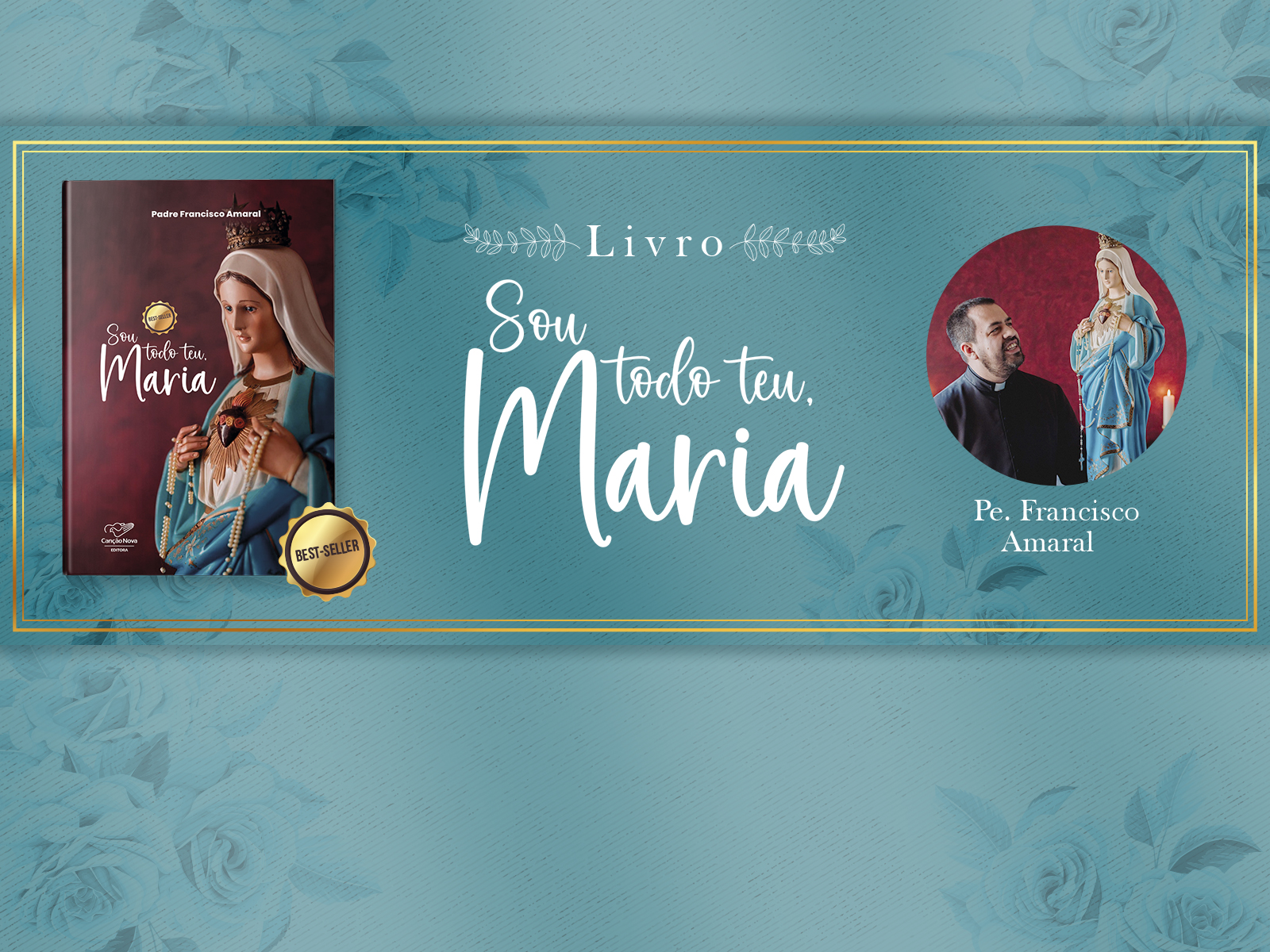 Livro Sou todo teu, Maria (reedição) - Capa do Portal