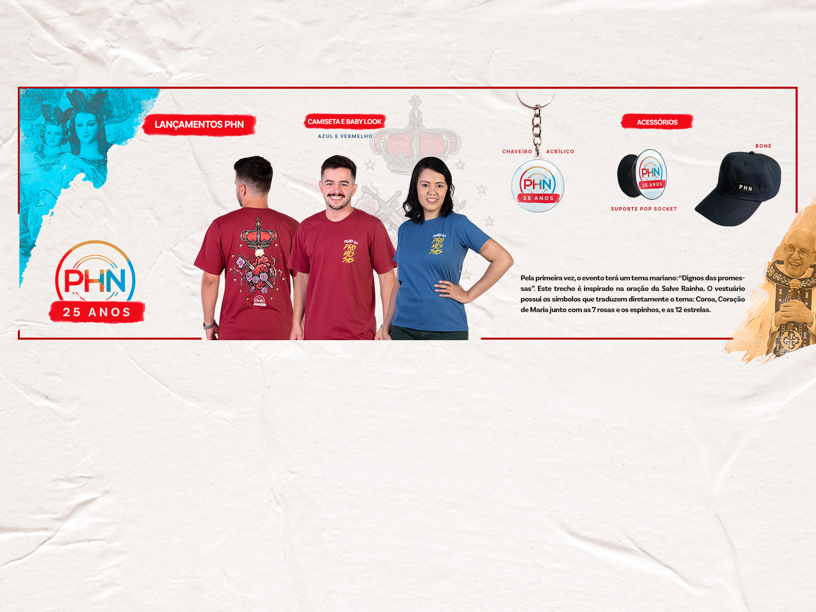 Celebre os 25 anos do Acampamento PHN - Capa do Portal