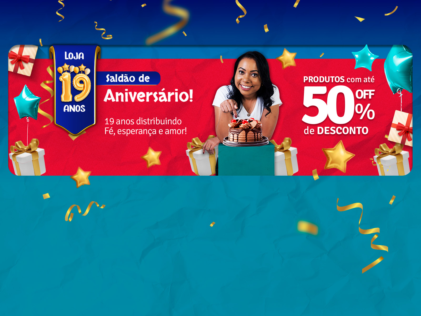 Promoções especiais para você! - Capa do Portal