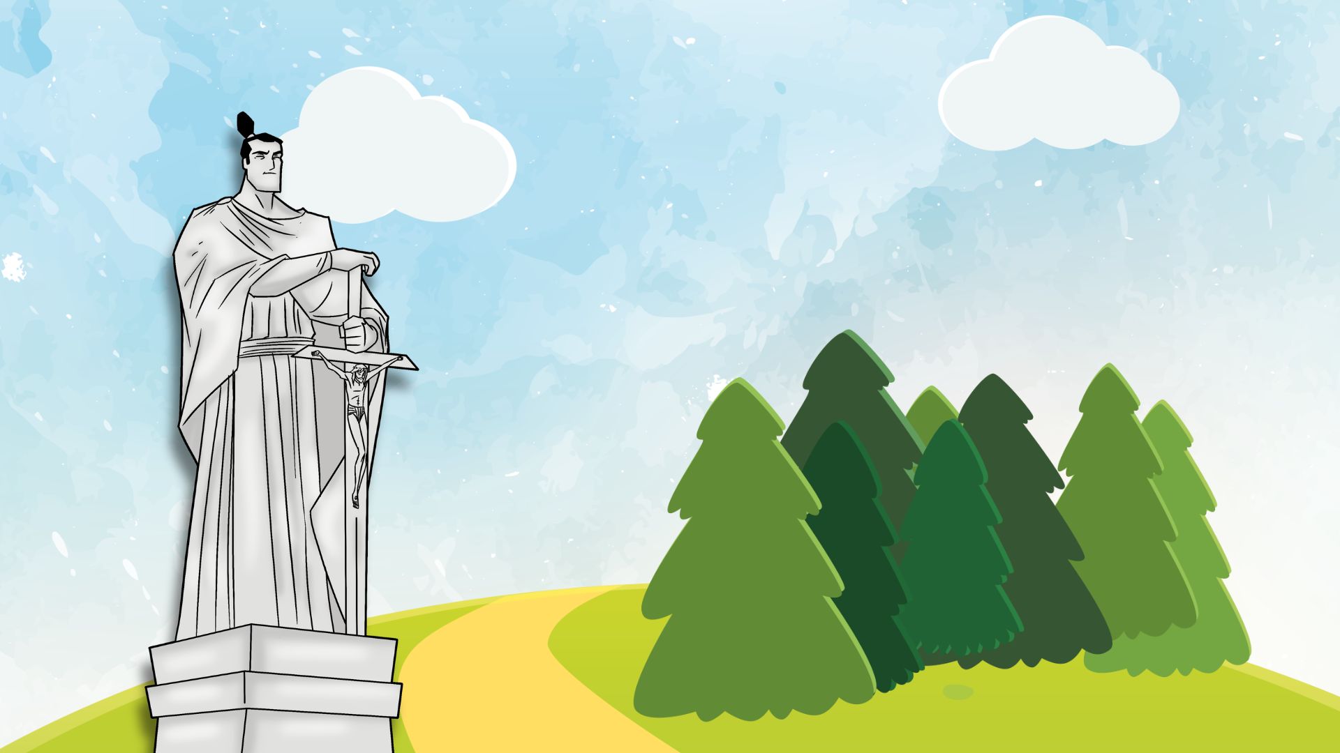 Samurai, Pai e Santo - Capa do Portal