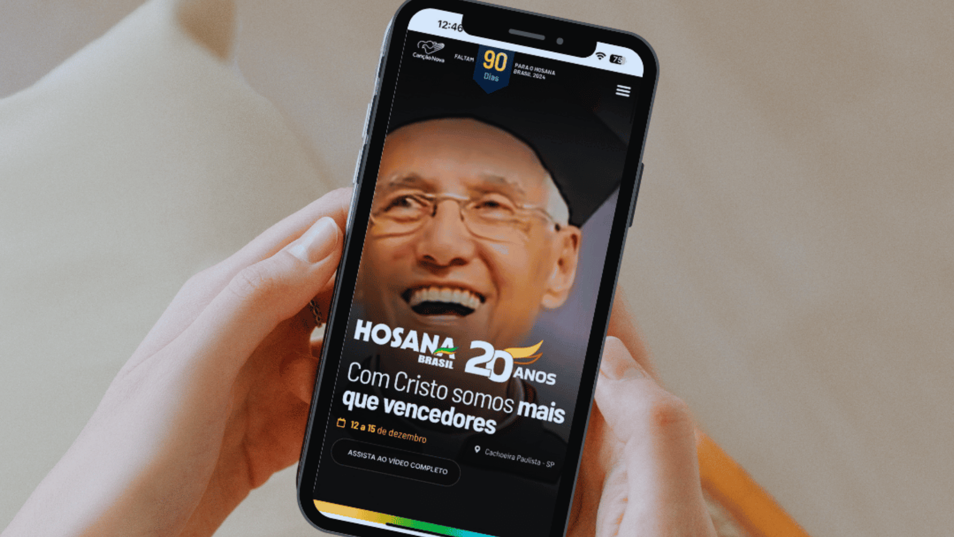 Canção Nova lança site celebrativo pelos 20 anos do Hosana Brasil ...