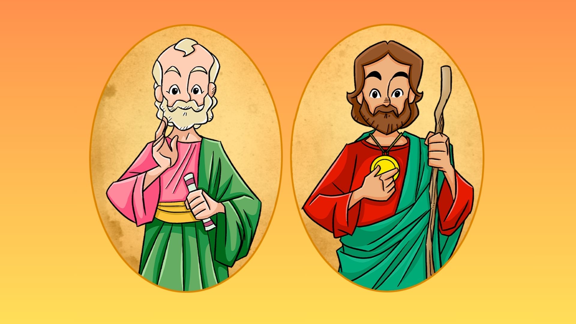 Simão e Judas Tadeu, os escolhidos - Capa do Portal