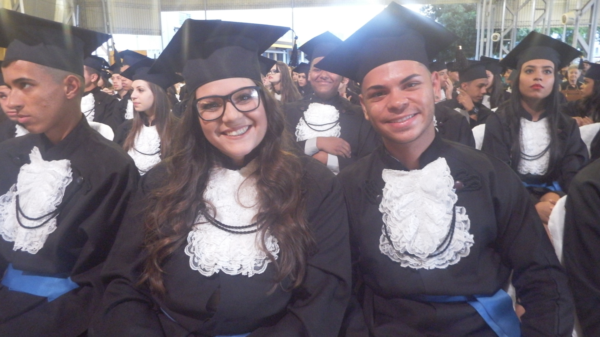 Formaturas dos estudantes da escola