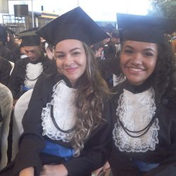 Formaturas dos estudantes da escola