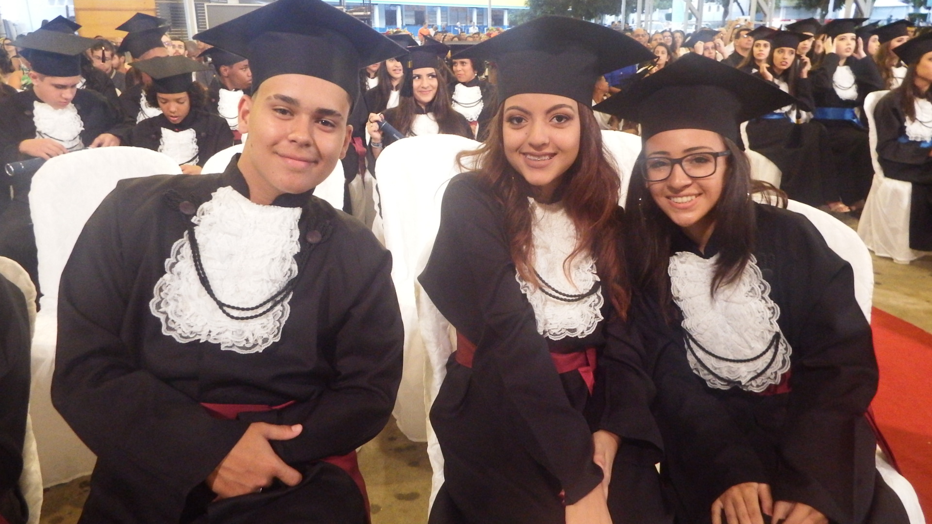 Formaturas dos estudantes da escola