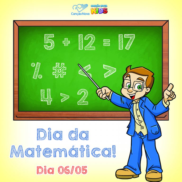 06/05 - Dia da Matemática - Canção Nova Kids