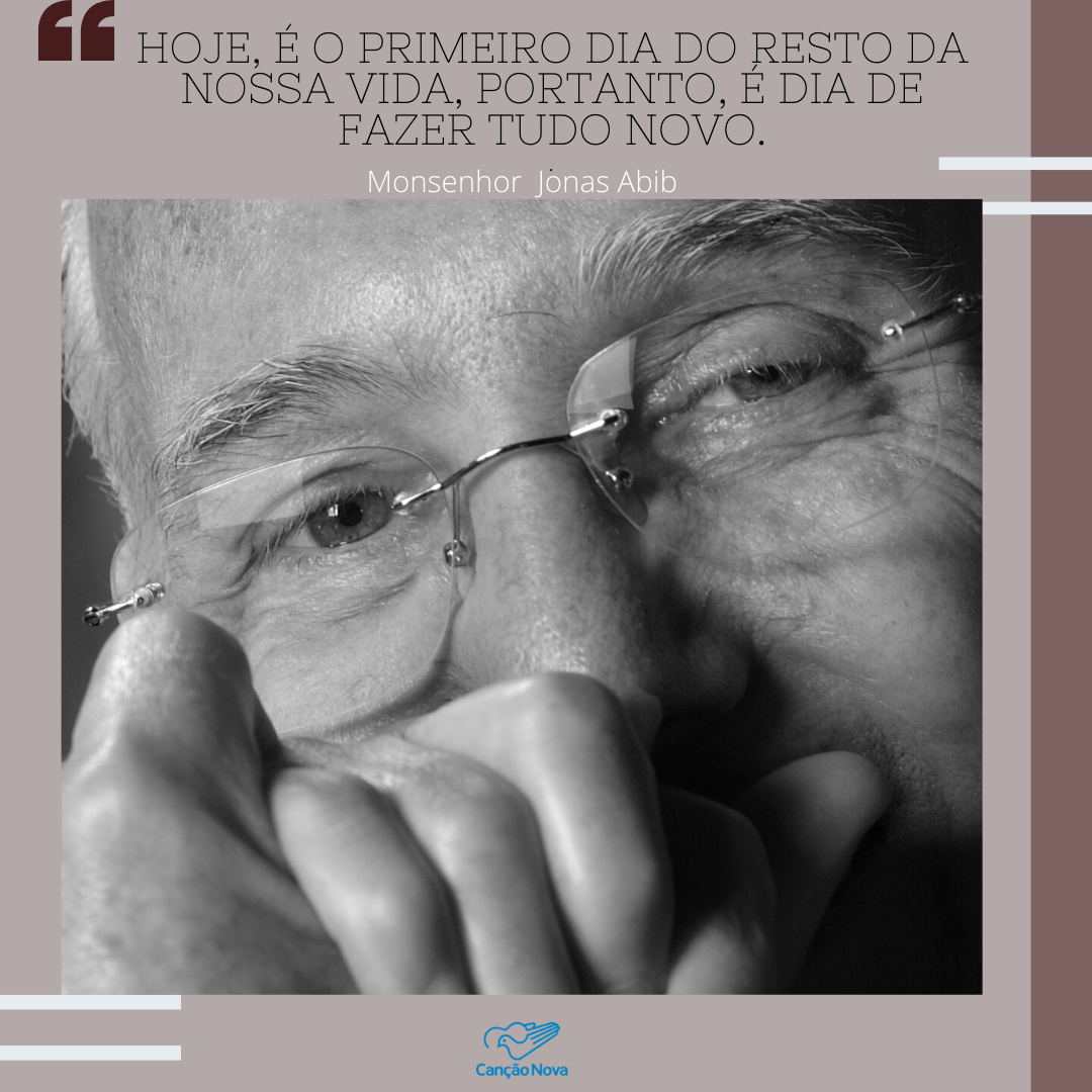 É dia de fazer tudo novo